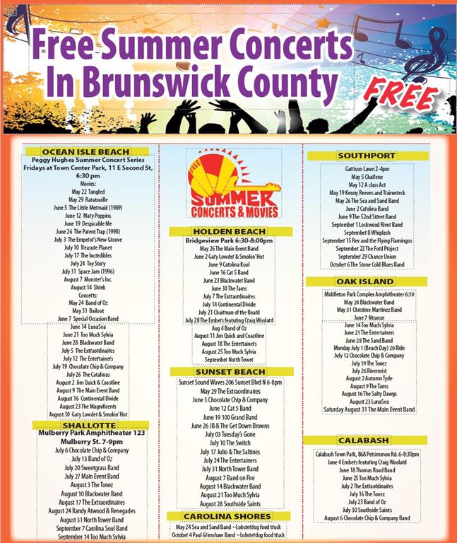 Brunswick County Parks & Recreation - Community Events